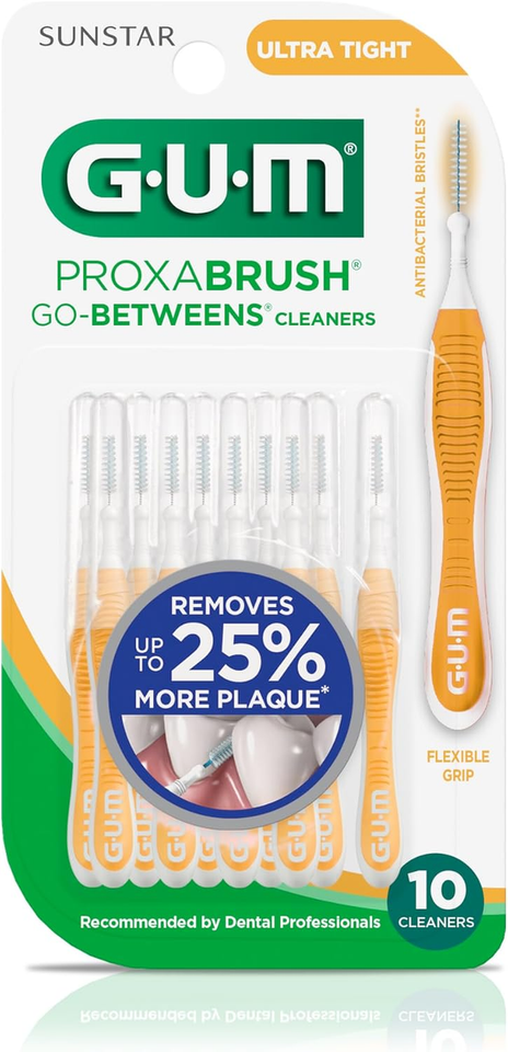 Proxabrush Go-Betweens - Ultra Tight - Interdental Brushes - Soft ...