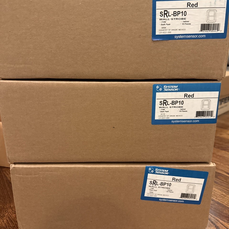 System Sensor SRL-BP10 Bulk Pack 10 Units - (SEALED) | eBay