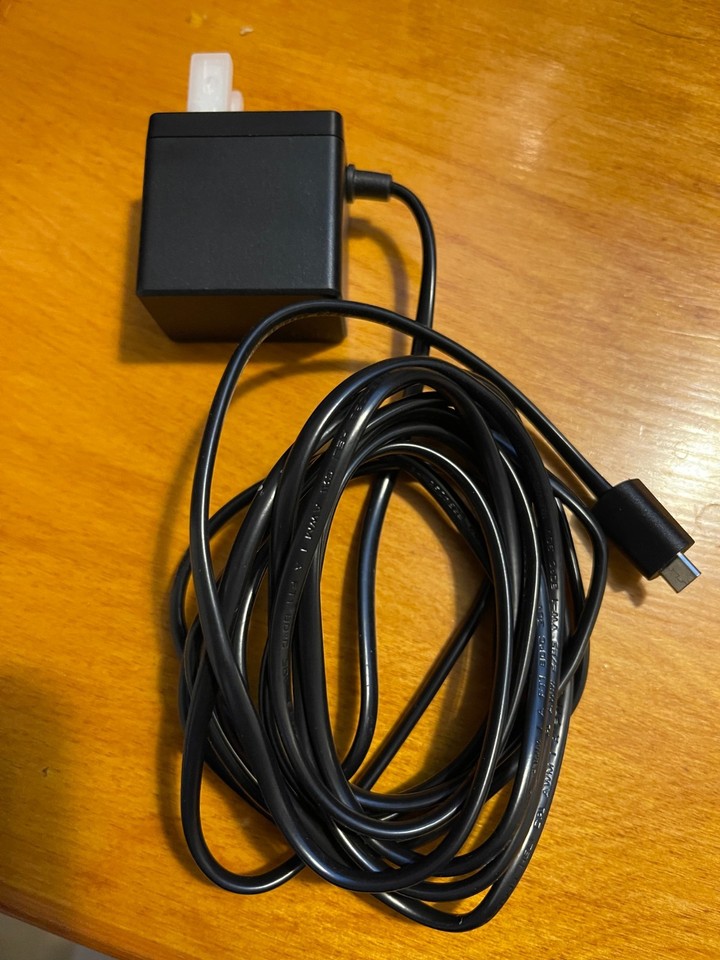 Ring 10 Ft. Power Adapter Chord for Ring Indoor Cameras (Black) | eBay