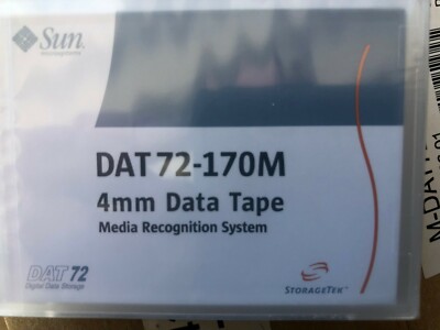 Sun DAT72 170M 36GB /72GB 4mm Data Tape Cartridge factory sealed | eBay