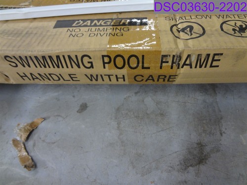 Qty = 32: Swimming Pool Bottom Rail Frame 56" Length P/N PC5054 24-5/8 ...