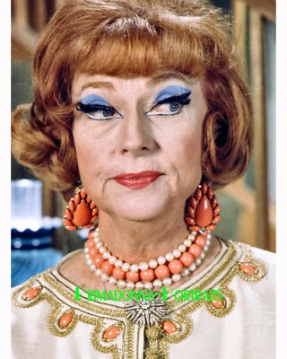 AGNES MOOREHEAD 8X10 Color Lab Photo"BEWITCHED" 1964-1972 Mysterious ...