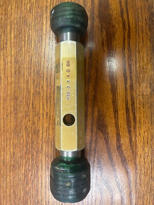 M36.3 x 4.0 Double End Plug Thread Go/No Go Gage Handle Included ...