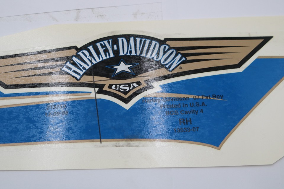 13533-07 NEW OEM 2007 HARLEY-DAVIDSON FLSTF SOFTAIL FATBOY RIGHT GAS ...