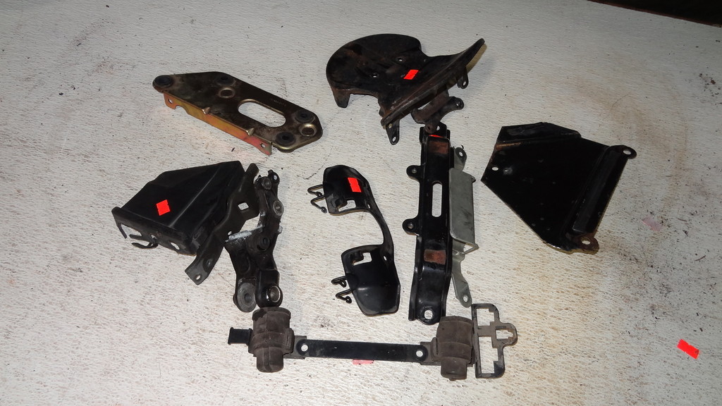 1985 honda gl1200 gl 1200 goldwing aspencade h456 misc brackets | eBay