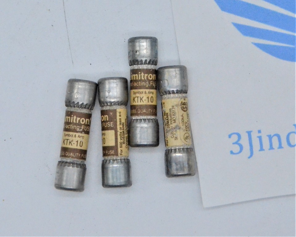 LOT OF 4 - KTK-10 - LIMITRON KTK10 FUSE | eBay