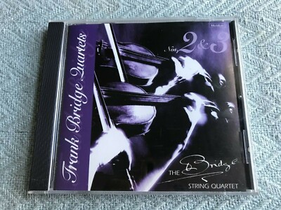 FRANK BRIDGE: String Quartets 2 & 3 by Bridge String Quartet (CD, 1997 ...