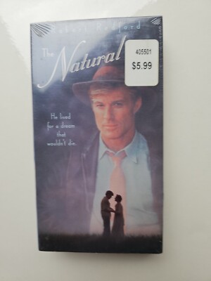 The Natural (VHS VCR Tape, 1994) Redford Columbia Tristar Home Video ...