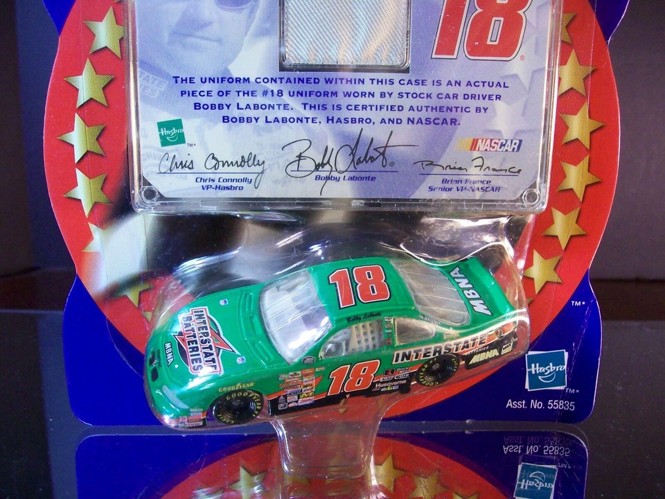 Bobby Labonte #18 Interstate Bat 2001 Pontiac Grand Prix Race-Used ...