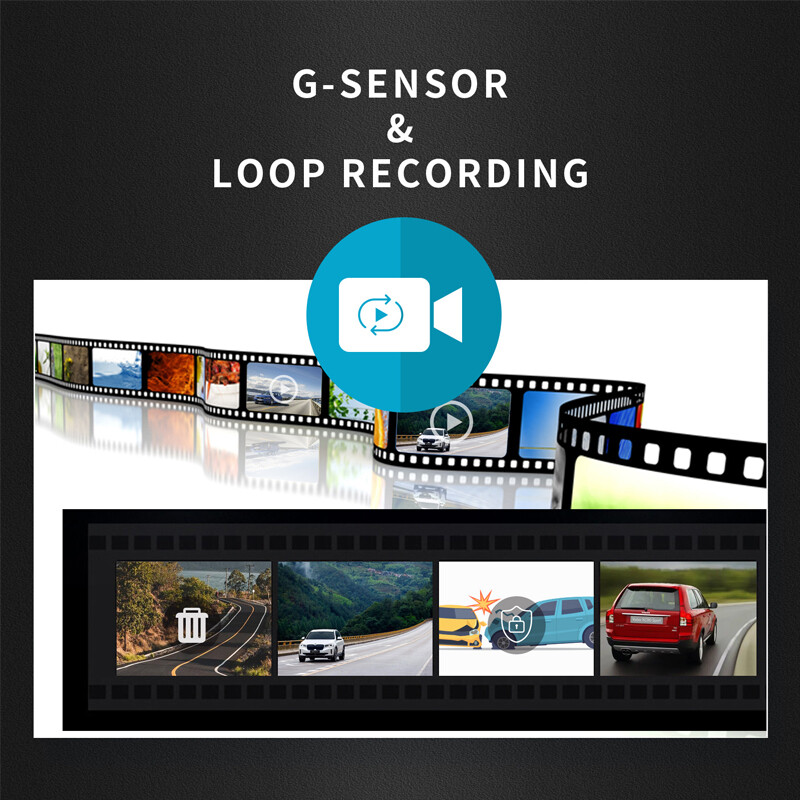 10"Dual Lens Car Mirror Dash Cam DVR Video Recorder Rearview Camera G-Sensor Car | eBay