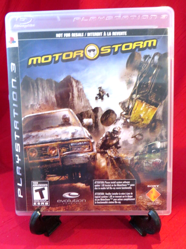 Motor Storm (Sony PlayStation 3 PS3, 2007) Complete with 2 Manuals ...