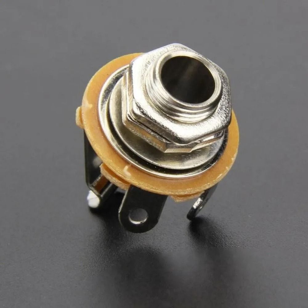 10pcs 1/4" (6.35mm) Electric Guitar Input Jack Electric Guitar | eBay