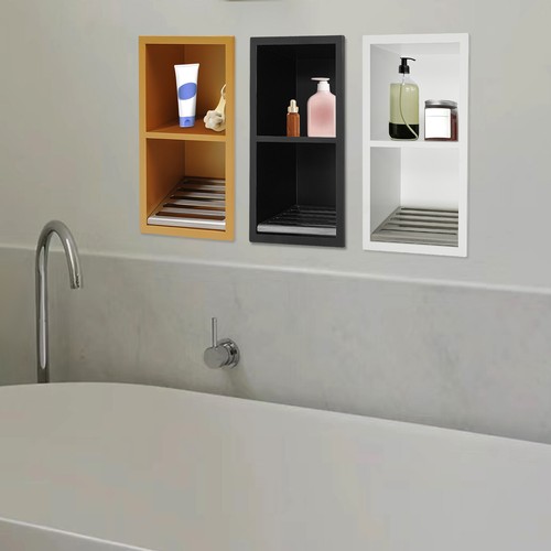 Bathroom Recess, Recessed Storage Cabinet, Wall Recessed Cabinet | eBay