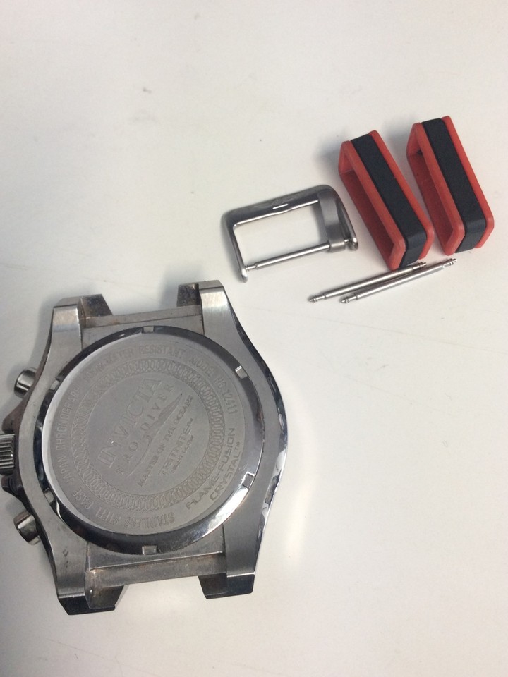 Men’s Invicta Watch Model Number 12411 Needs A Band Runs Great | eBay