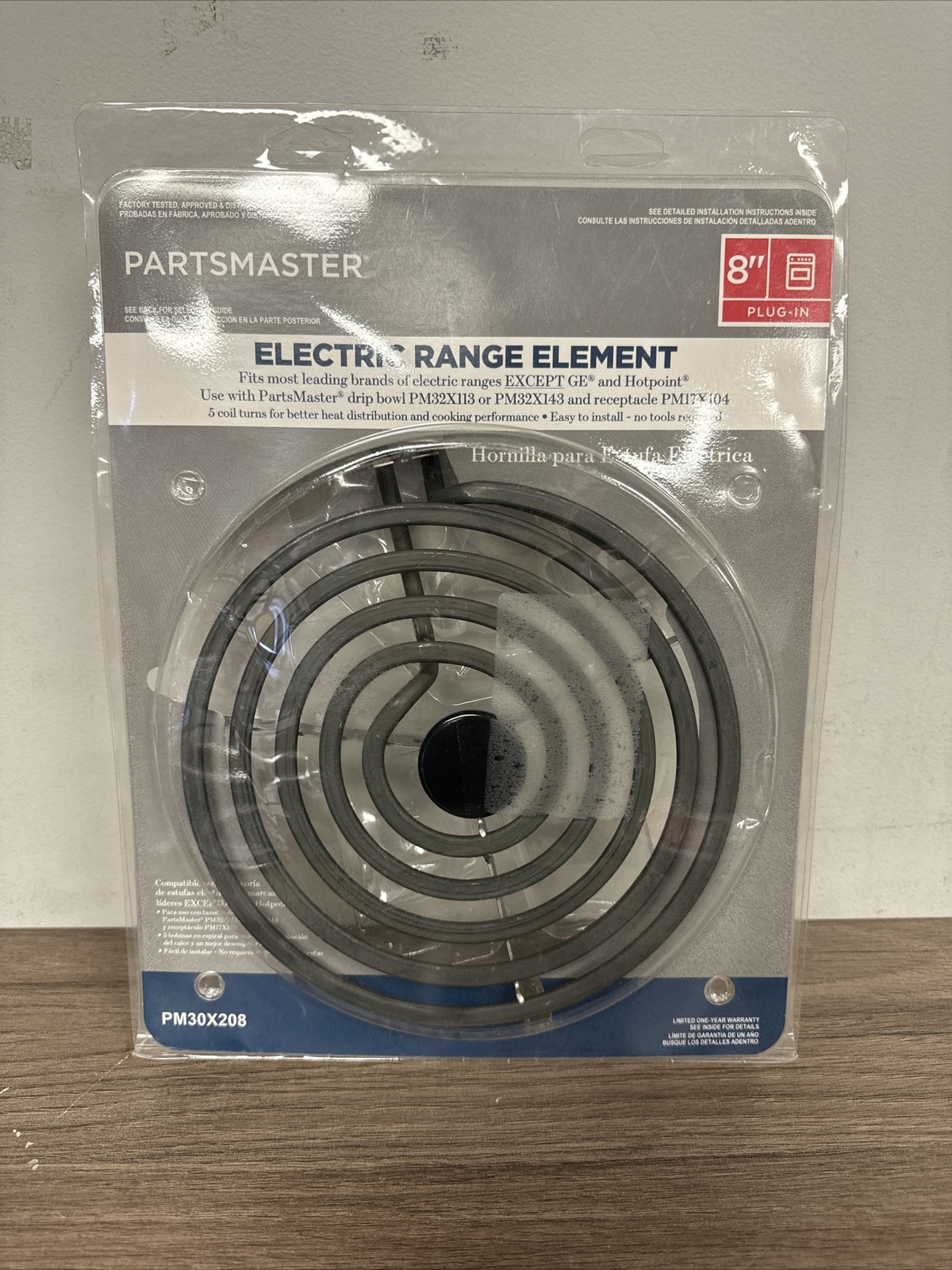 Partsmaster Electric Range Element 8” PM30X208 84691890713| eBay