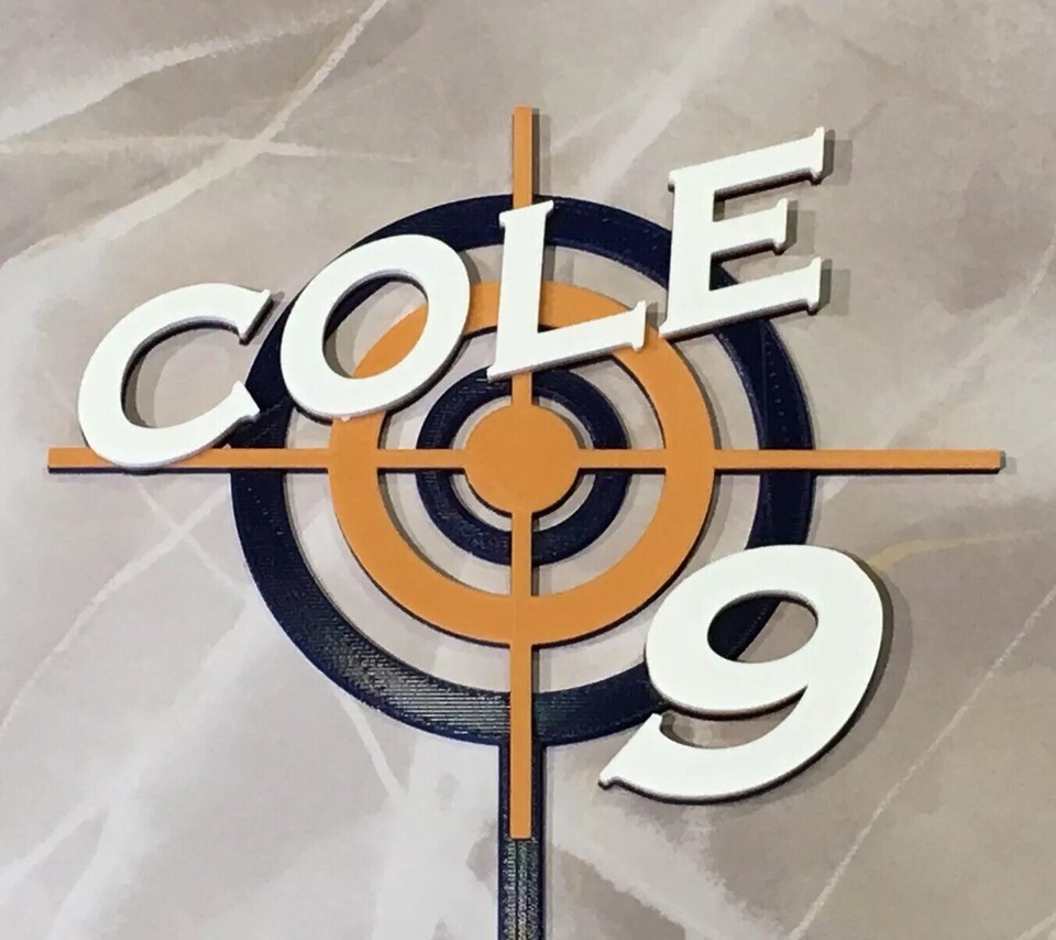 Target Inspired by Nerf Birthday Cake Topper Personalized Cake Topper ...