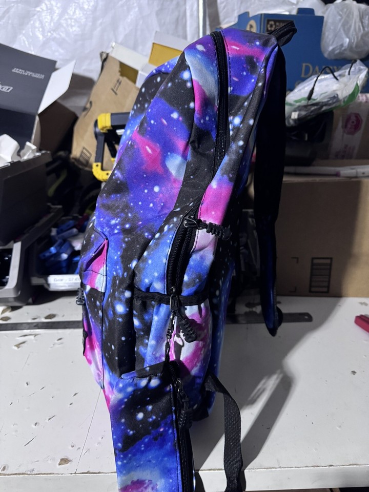 Galaxy Backpack School Backpack with Pencil Bag (Galaxy) | eBay