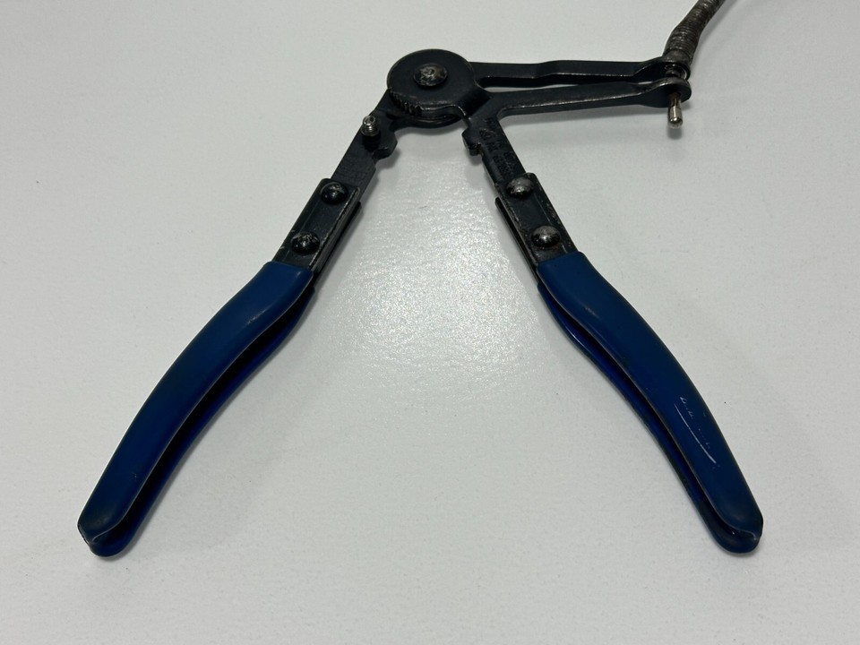 Blue-Point Tools 9" Long Reach Flexible Hose Clamp Pliers - Blue Grip ...