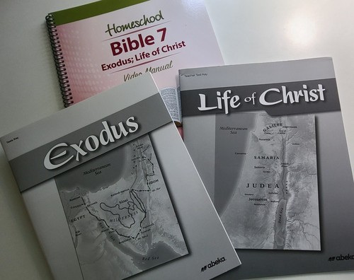 Abeka 7th Grade Bible Life Of Christ And Exodus | eBay