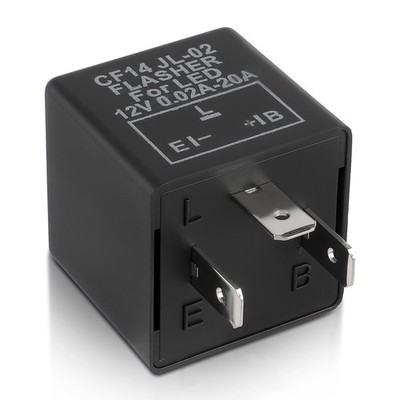 3-Pin CF14 CF-14 JL-02 EP35 LED Flasher Relay Fix For Turn Signal Hyper ...