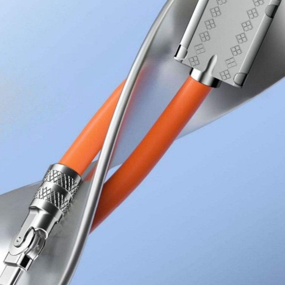 120W 6A Super Fast Typ-C FlüSsigsilikonkabel Schnelles USB-Kabel für ...