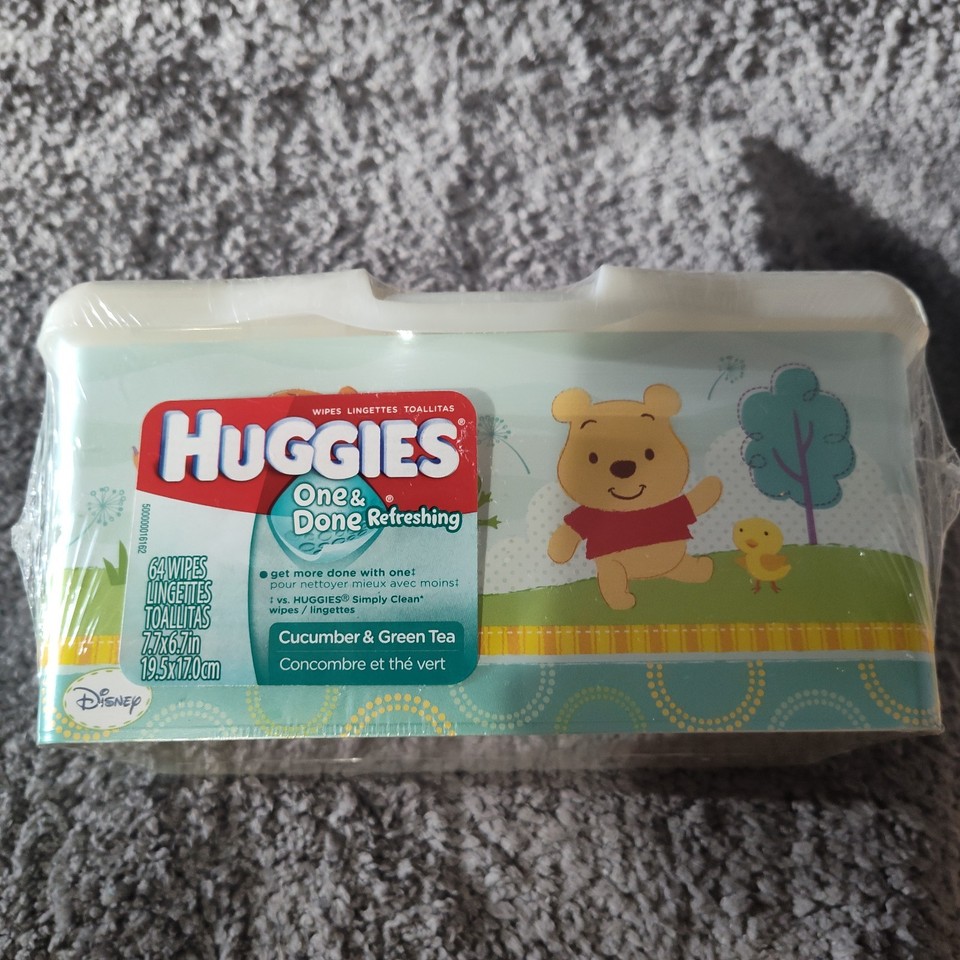 Huggies Disney Winnie the Pooh Baby Wipes Box Container Nursery Decor ...