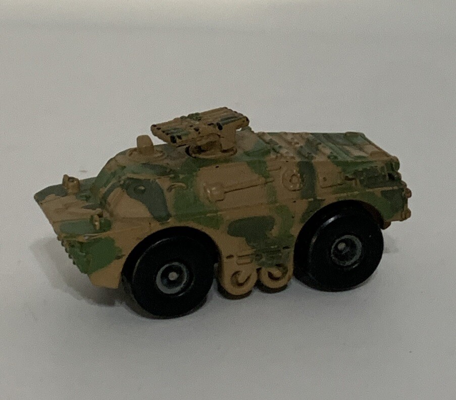Vintage 1994 Micro Machines 2” Military Armored Tank BRDM-2 AT5 Tan ...