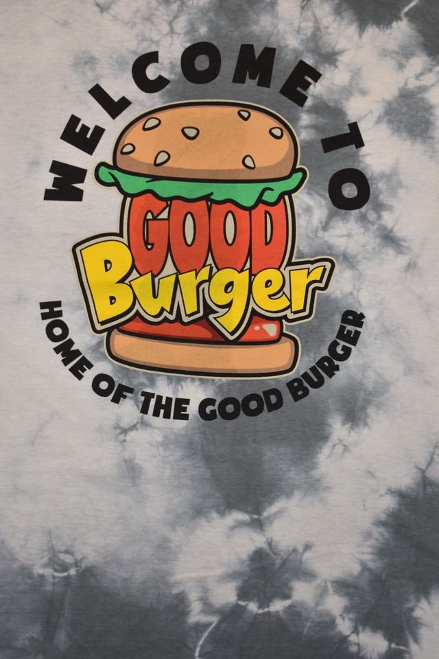 Nickelodeon Men's Welcome to Good Burger Tie Dye Graphic T-Shirt New M ...