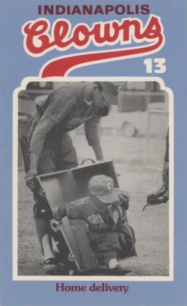 1976 Laughlin Indianapolis Clowns - #13 Dero Austin, Satch Sledge (RC ...