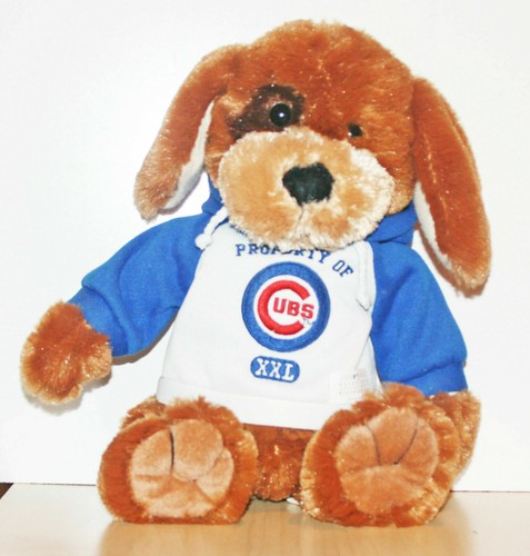 PLUSH TOY DOLL MLB BASEBALL MASCOT FIGURE CHICAGO CUBS CUBBIES DOG ...