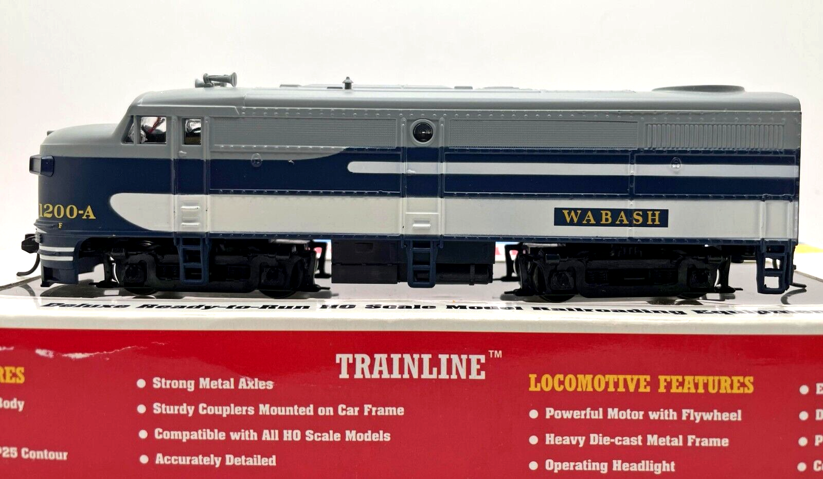 HO WALTHERS TRAINLINE 931-219 ALCO FA-1 WABASH # 1200-A | eBay