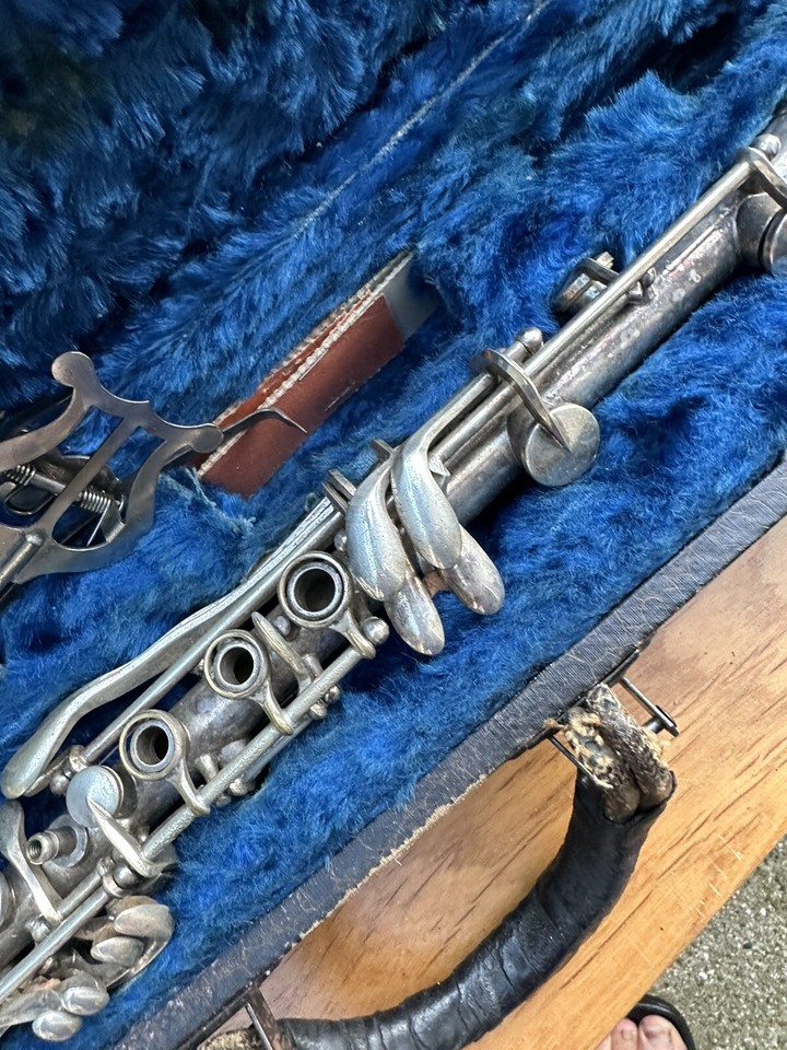 Vintage Cadet Silver Clarinet BC w/ Case | eBay