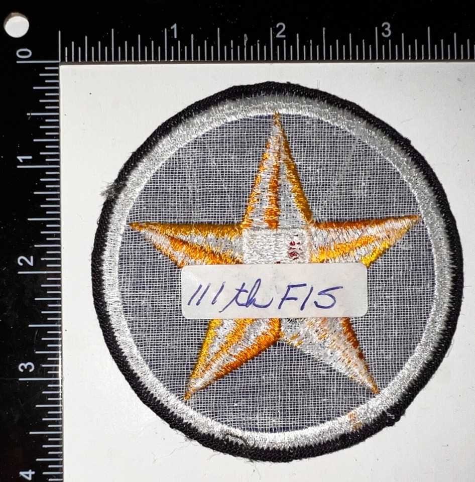 Cold War USAF US Air Force 111th Fighter Interceptor Squadron FIS Patch ...