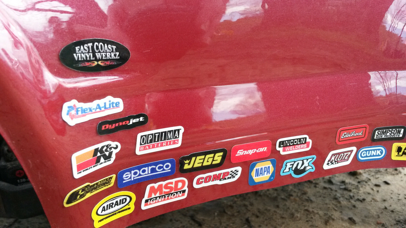 RC R/C car truck Racing decals stickers - 290pc set Drag Crawler slash ...