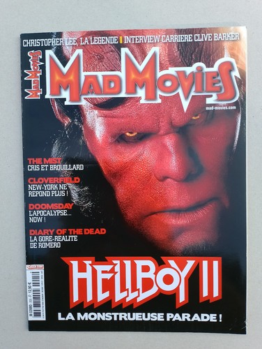 MAD MOVIES - NUMÉRO 205 - GEORGE ROMERO - CLIVE BARKER - CHRISTOPHER ...