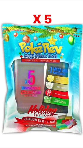 Pokerev Limited Holiday Pack(5 Booster Packs+1 Mega Bonus Pack) Vintage ...