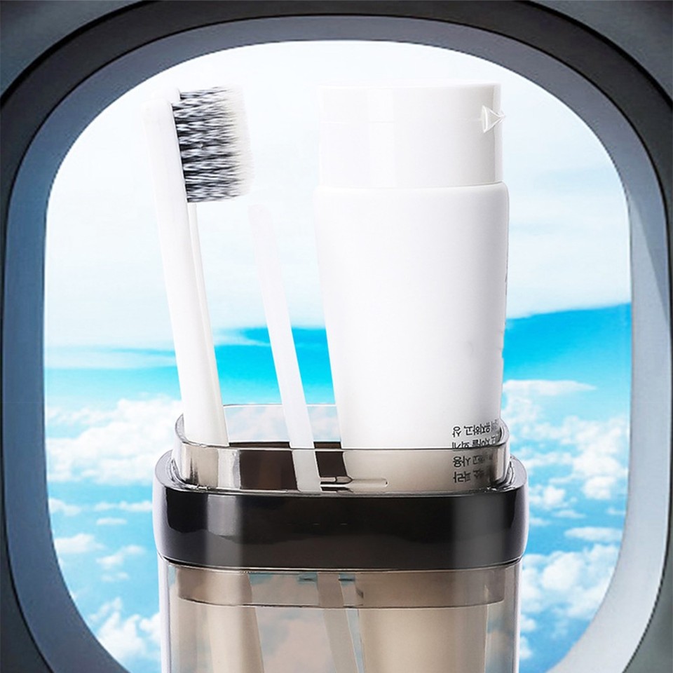 Portable Toothbrush Case Teeth-brushing Tools Toothpaste Outdoor Holder ...