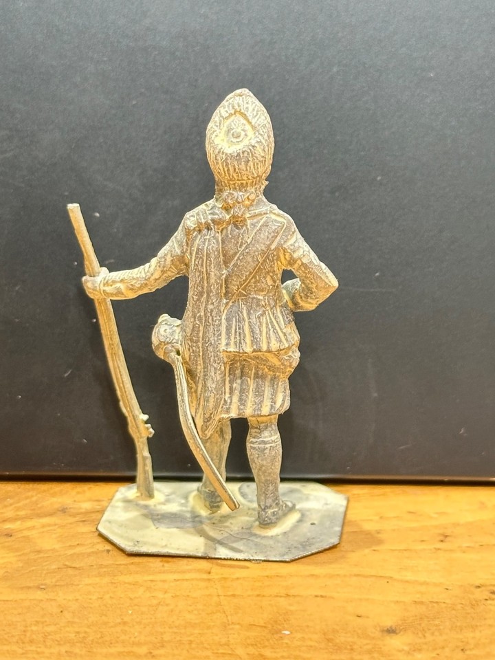 American war of independence toy soldiers x 3 54mm lead vintage rose ...