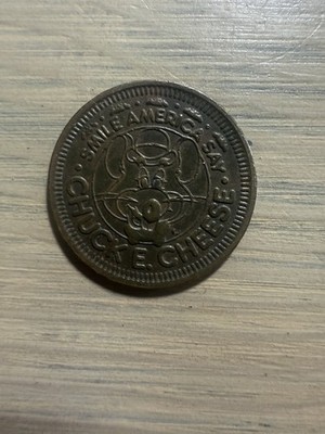 Chuck E Cheese Coin Token 1985 Pizza Arcade Vintage Colletible | eBay