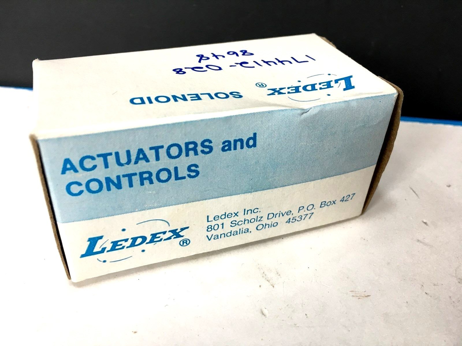 LEDEX SOLENOID LINEAR TUBULAR 174412-028 40VDC 2.37A ACT 15V CONTINUOUS ...