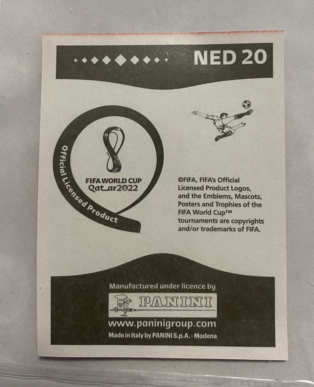 2022 Panini FIFA World Cup Sticker DONYELL MALEN ( NED 20 ) Red Border💥 ...