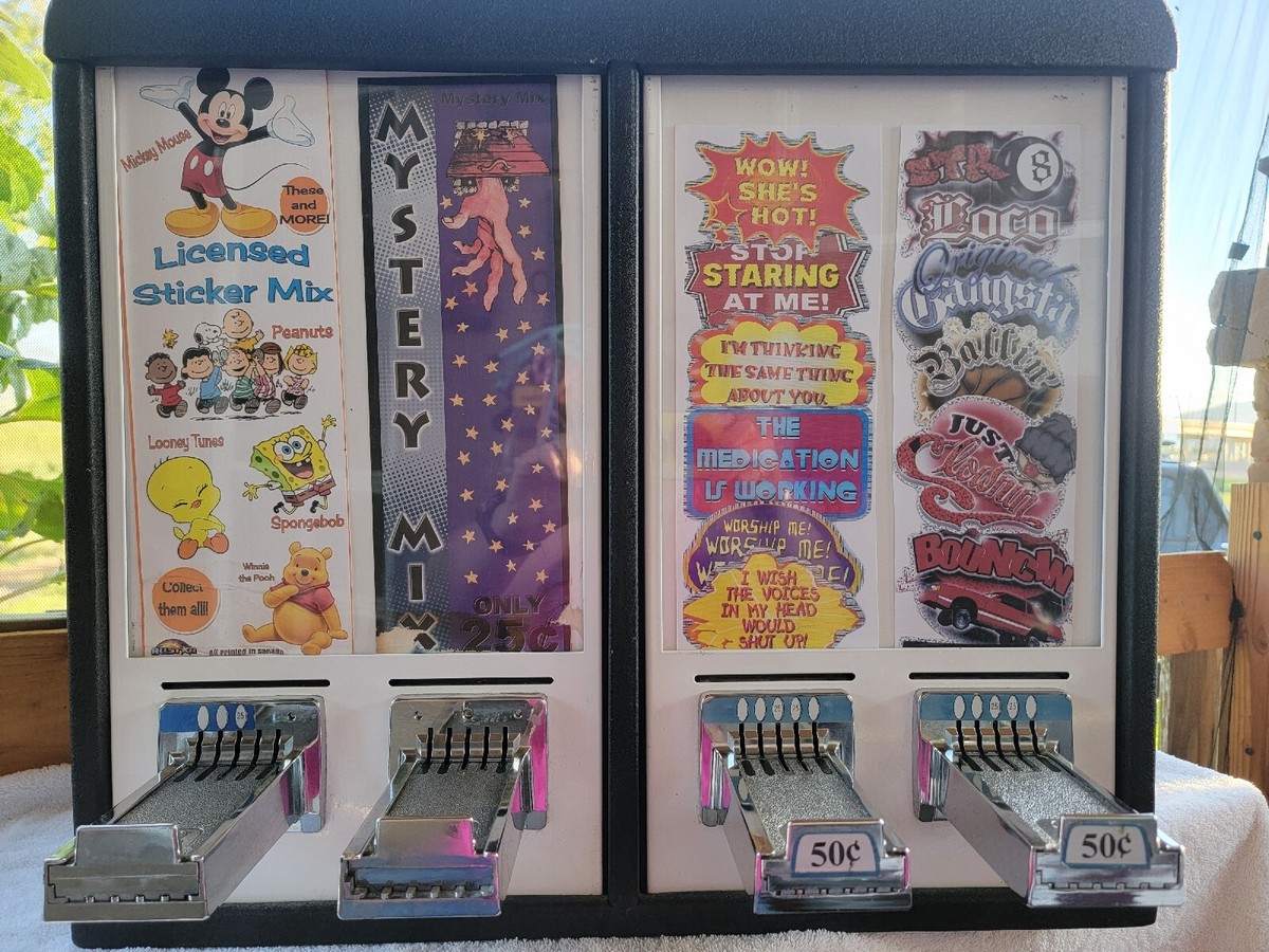 Used Vending Machine Tattoo