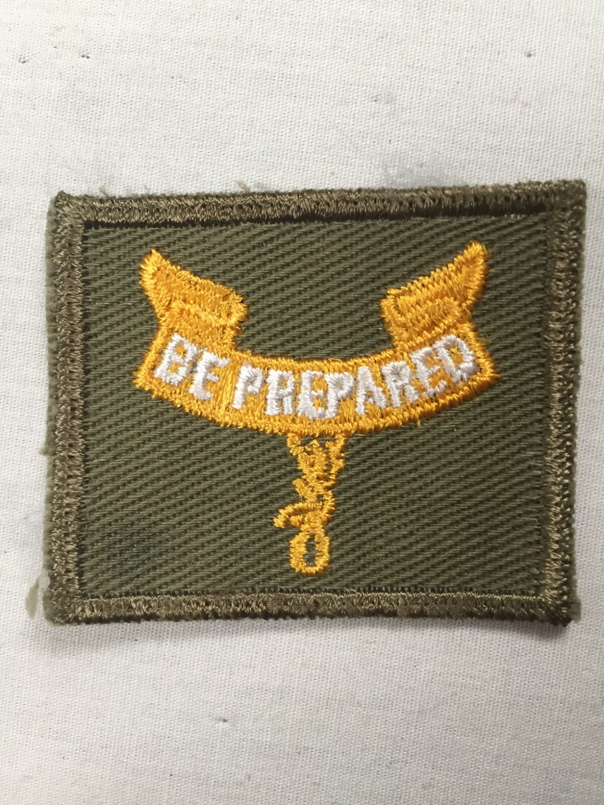 1960's Second Class Rank gauze plastic back glue felt BSA Position ...