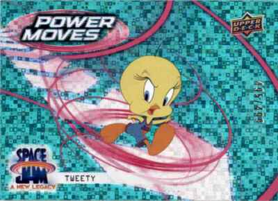 2021 Upper Deck Space Jam TWEETY Power Moves /499 #PM-2 | eBay