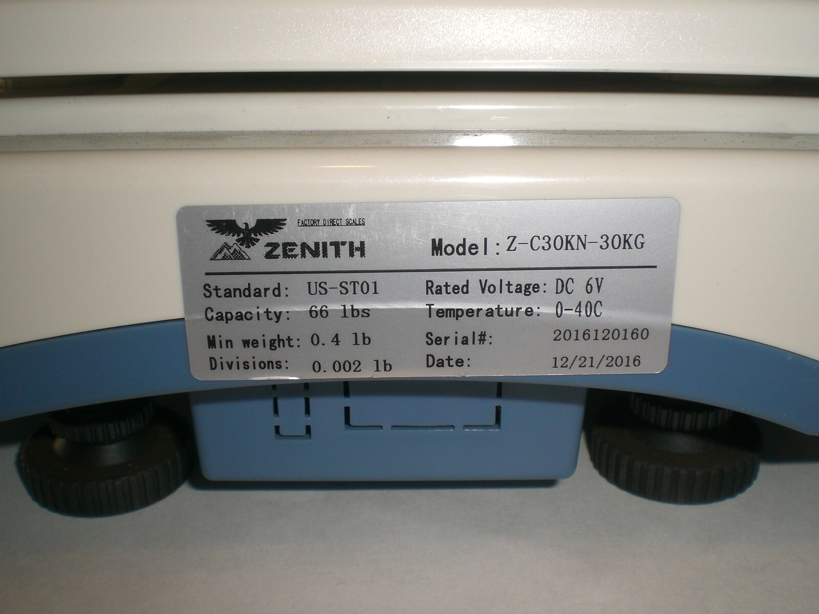 ZENITH PRECISION COUNTING SCALE Z-C30KN-30KG | eBay