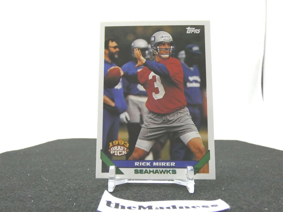 Two (2) 1993 Rick Mirer Rookie Football Cards #600 Seattle Seahawks | eBay