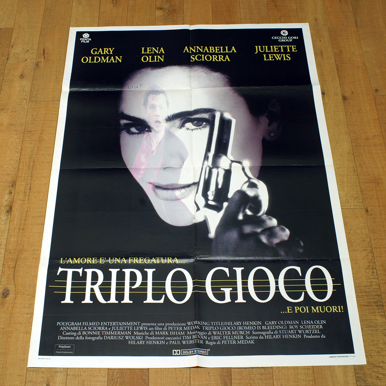 TRIPLO GIOCO manifesto poster Romeo Is Bleeding Gary Oldman Olin ...