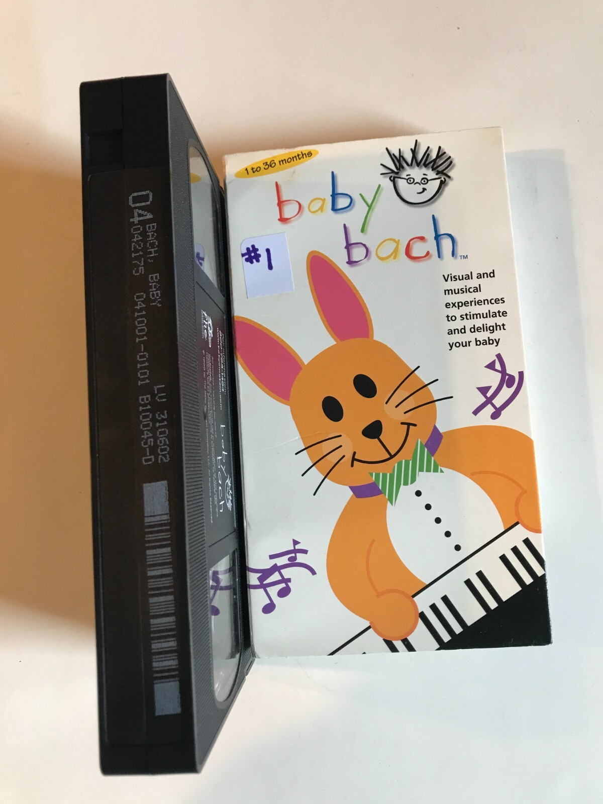 BABY EINSTEIN ~ BABY BACH ~ VHS, 2000 ~ 1 to 36 months ~ 1+ SHIP ...
