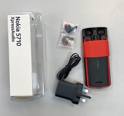 New Boxed Nokia 5710 Xpress Audio 4G Black Unlocked MP3 Player Built-In ...