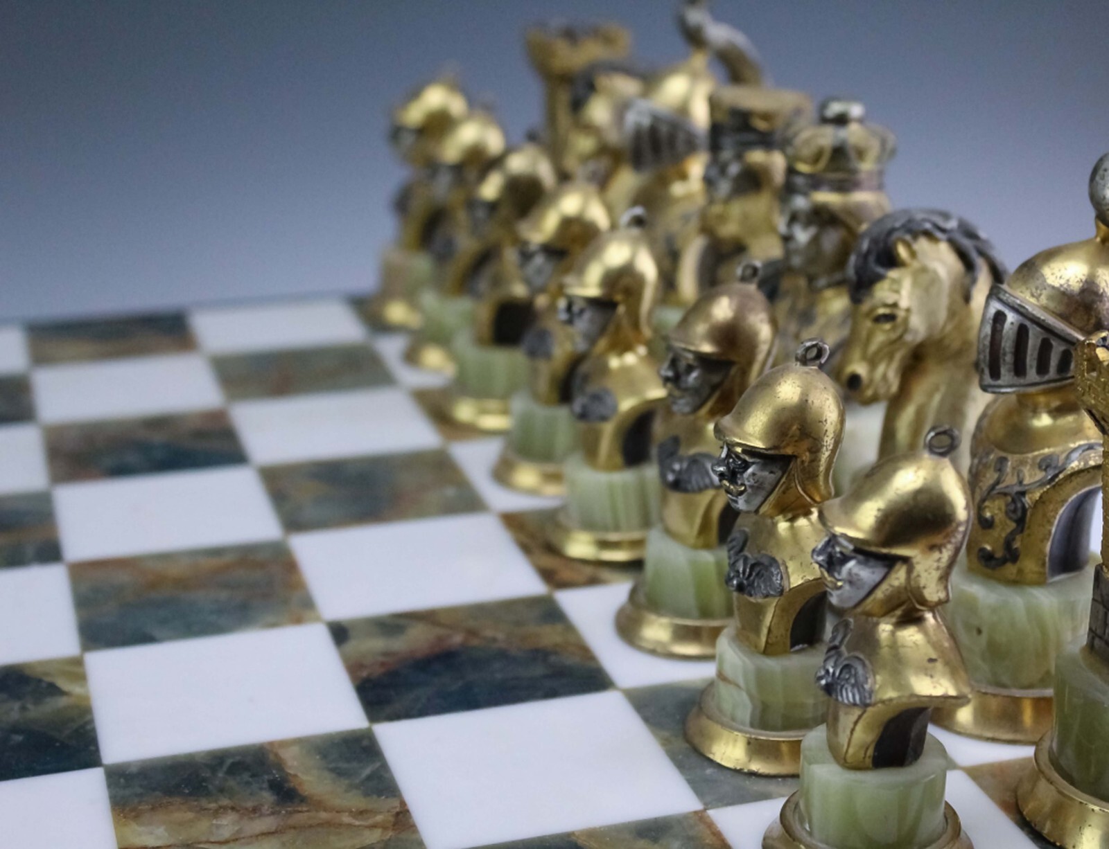 Authentic late 20th century Giuseppe Vasari Chess Set (no board) | eBay